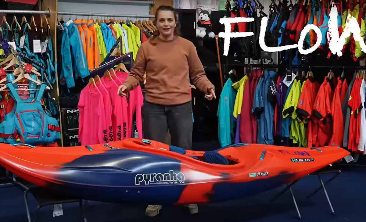 60 Second Review: Pyranha ReactR – Flow Kayaks