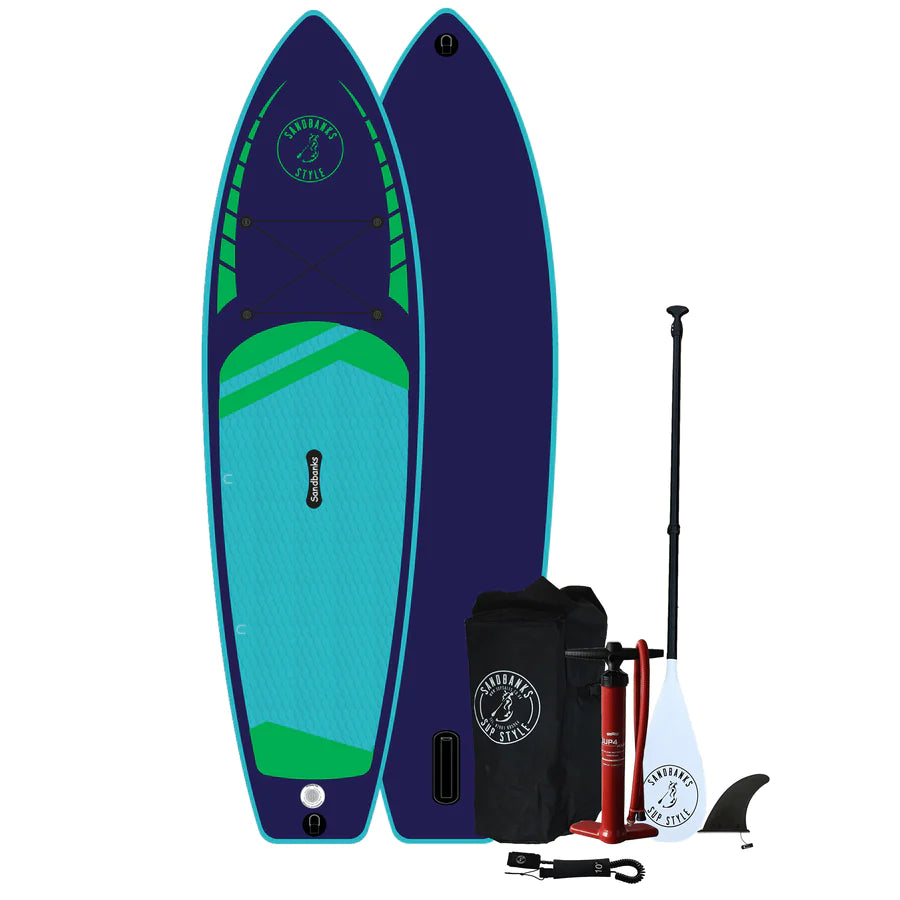Sandbanks Elite Turquoise 10'6'' iSUP Paddleboard Package – Flow Kayaks